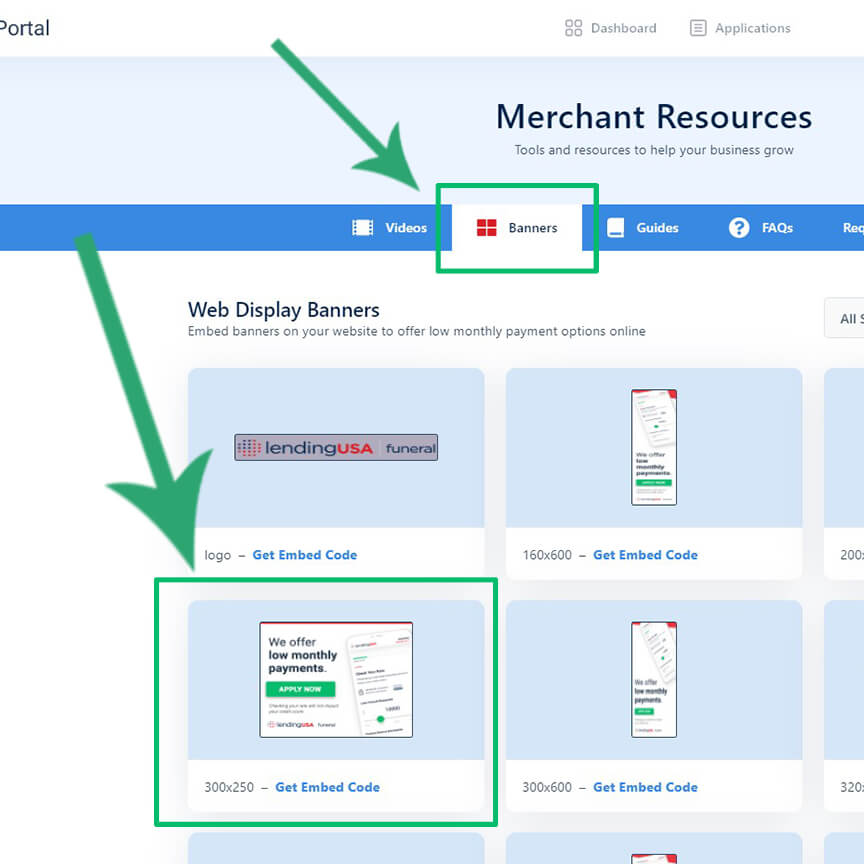 Update Your Merchant Banners: Retailer Banners Update - Lending USA ...