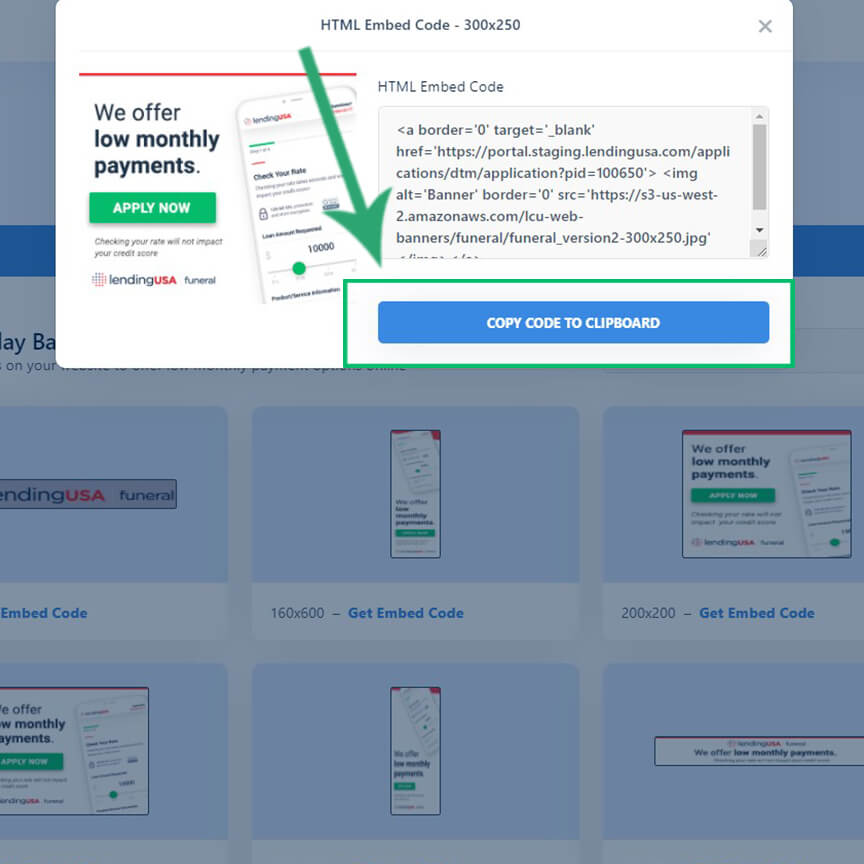 Update Your Merchant Banners: Retailer Banners Update - Lending USA ...